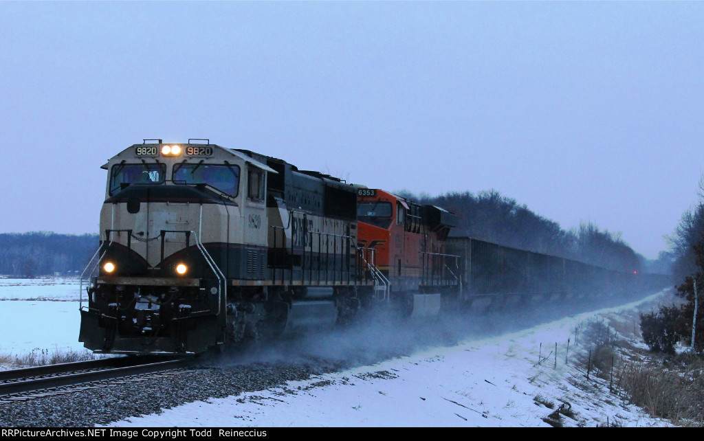 BNSF 9820